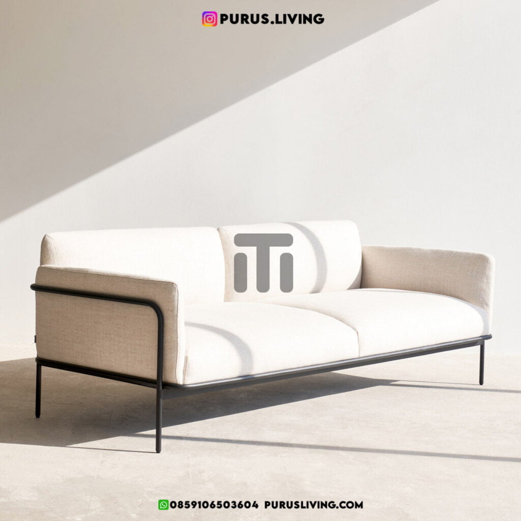 Sofa Ruang Tamu Minimalis Rotan - purusliving.com