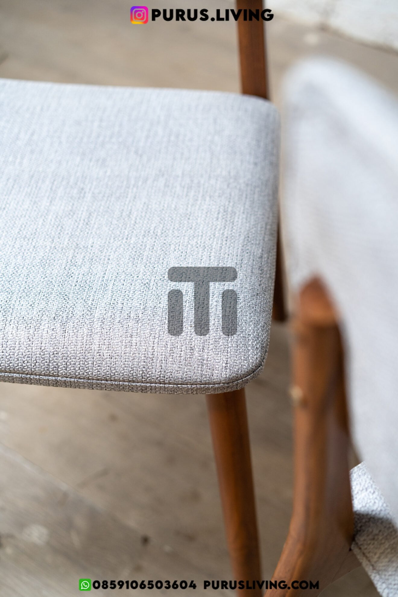 Dining Set Minimalis Kayu Jati Solid - Purus Living Jepara